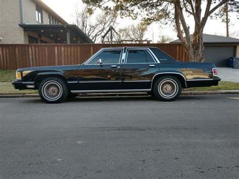 1988 Mercury Grand Marquis Ls Classic Mercury Grand Marquis 1988 For Sale