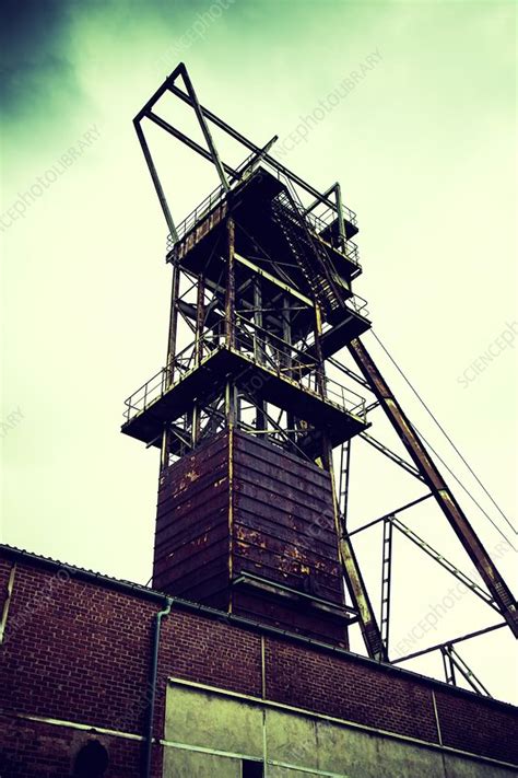 Mining Tower Stock Image F009 0865 Science Photo Library