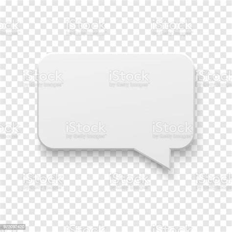 벡터 하얀 빈 종이 연설 거품 대화 풍선 문자 기호에 대한 스톡 벡터 아트 및 기타 이미지 대화 풍선 문자 기호 3차원 형태 말하기 Istock