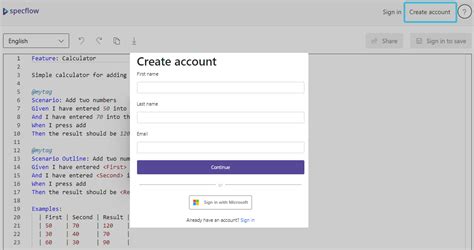 Welcome To Specflow Gherkin Editor Documentation — Specflow Gherkin