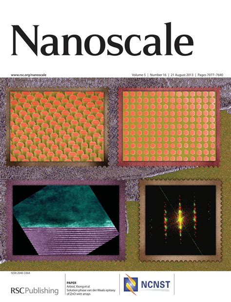 Pdf Solution Phase Van Der Waals Epitaxy Of Zno Wire Arrays Dokumen