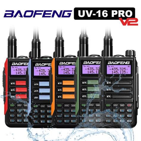 Baofeng UV 16 Pro V2 10W Waterproof Dual Band Radio