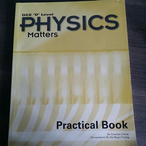 O Level Physics Practical Book Hobbies And Toys Books And Magazines