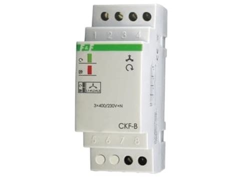 Relä för fasföljd, fasförlust och asymmetri 10A 1Z 4sek 55V CKF-B | CDON
