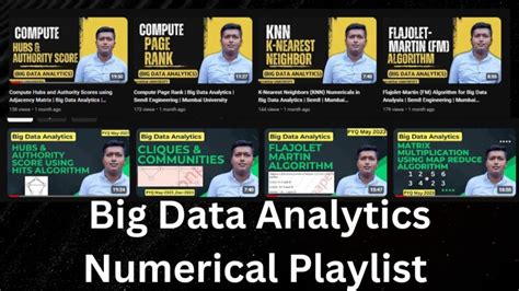 boost your big data analytics skills with our youtube playlist suraj