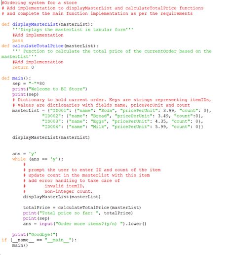Solved You Will Be Completing A Program That Helps User Chegg