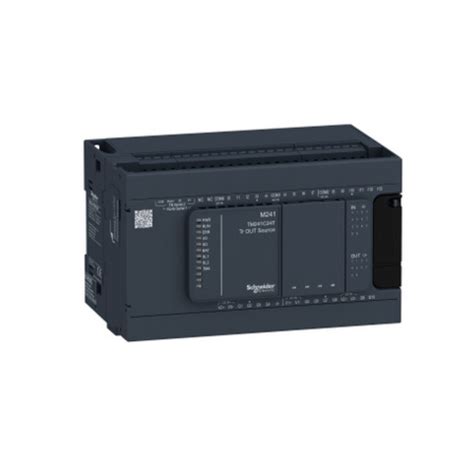 schneider electric modicon m241 logic controller 24 i o pnp in uae