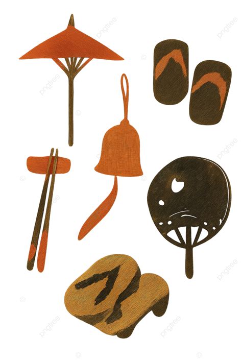 Gambar Gaya Hidup Objek Jepun Irasutoya Corak Terompah Dakwat Png Dan Clipart Untuk Muat