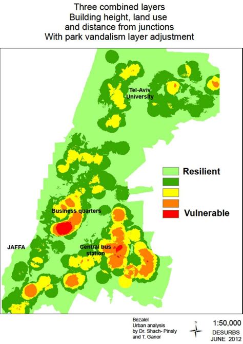 Maps For Visualisation Of Urban Environment Vulnerability And Use Download Scientific Diagram