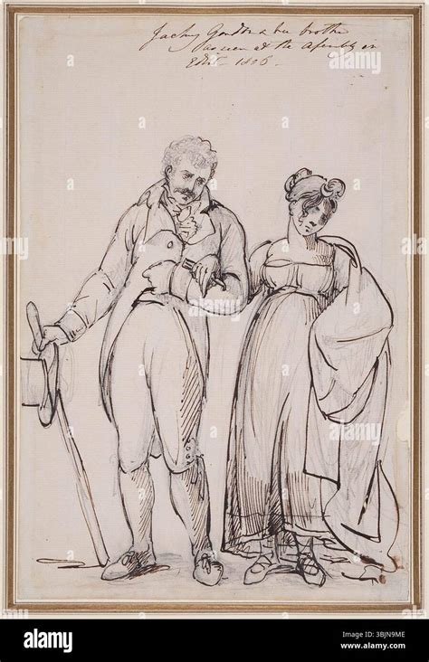 John Thomas Serres 1806 Work Depicts Jacky Gordon And Her Brother Captured As Seen At An