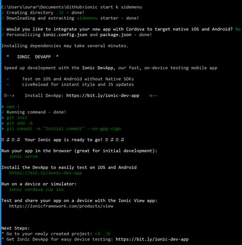 Nodejs Ionic Cordova On Windows 7 Cannot Create Project Stack Overflow