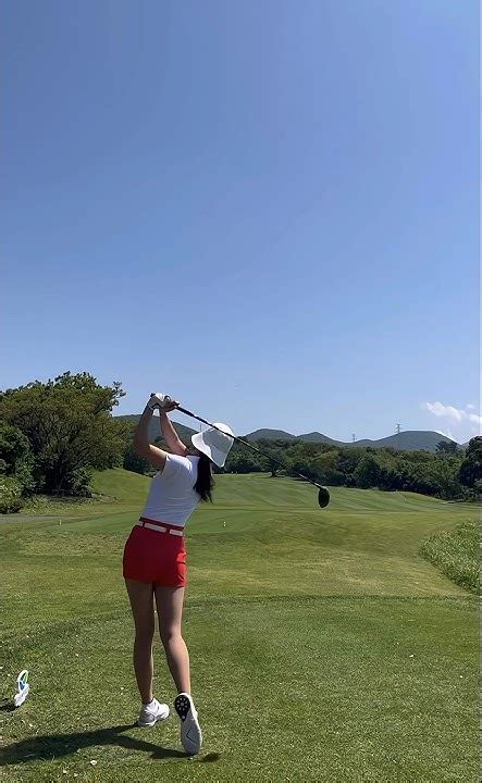 완벽한 힙턴으로 파워풀한 임팩트 좋아요😍🥰😘 골프 드라이브스윙 아이언스윙 Golf Golfer Golfswing