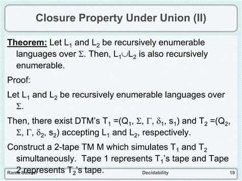 5 Decidability Theory Of Computation Ppt Programming Languages Computing