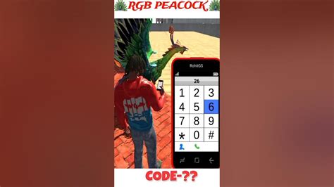 Rgb Peacock Cheat Code In Indian Bike Driving 3d 🤑 Indian Bike Driving 3d Newupdate Shorts