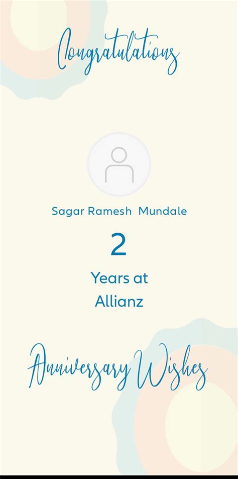 Sagar Mundale On Linkedin Allianztechnology Workanniversary