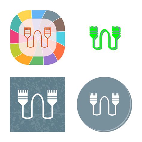 Internet Cable Vector Icon 34154532 Vector Art At Vecteezy