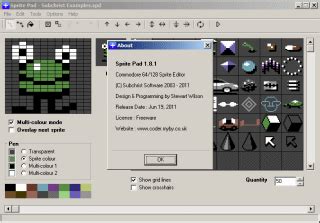 CSDb SpritePad V By Subchrist Software