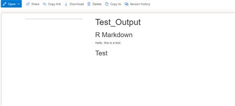 Render Issues For R Markdown HTML Output To Sharepoint Stack Overflow