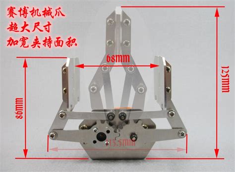 Cl 3 Arduino Metalen Robot Manipulator Grijper Me Grandado