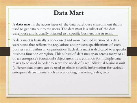 Data Warehouse Ppt