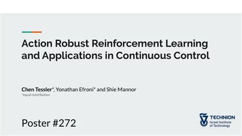 [ppt] Action Robust Reinforcement Learning And Applications In Continuous Powerpoint