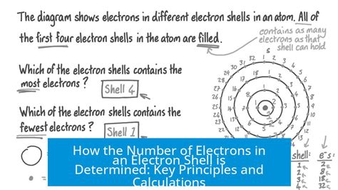 How The Number Of Electrons In An Electron Shell Is Determined Key