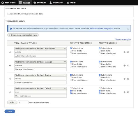 Webform Results Can Now Be Replaced With Custom Submission Views