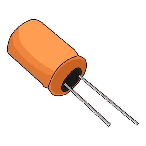 Premium Vector Capacitor