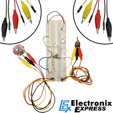 Solderless Breadboard Cable Kit Includes Bnc Banana Alligator And