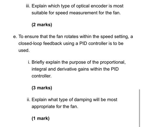 Solved Question Motor Control Marks You Will Be Able Chegg