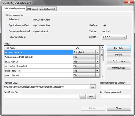 Programming Outlook Add In Plugin In C VB NET