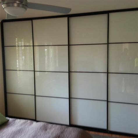 Diy Frosted Glass Sliding Wardrobe Doors Free Delivery