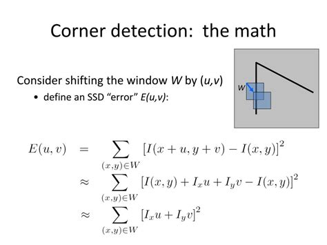 Ppt Lecture 3a Feature Detection And Matching Powerpoint Presentation Id 5477027