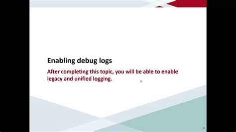 Debug Logging Youtube