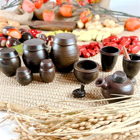 미니옹기 항아리 장독대 왓위셀