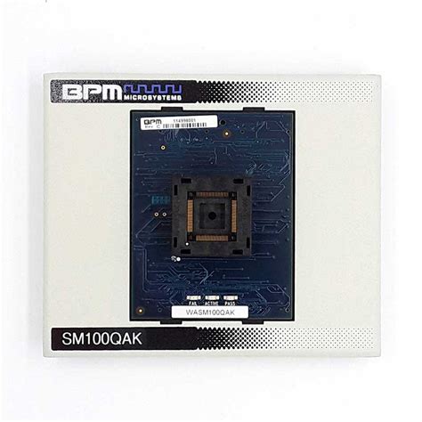fsm100qal socket module bpm microsystems device programming systems