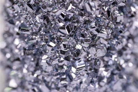 Kristallines Osmium Das Seltenste Element Der Welt