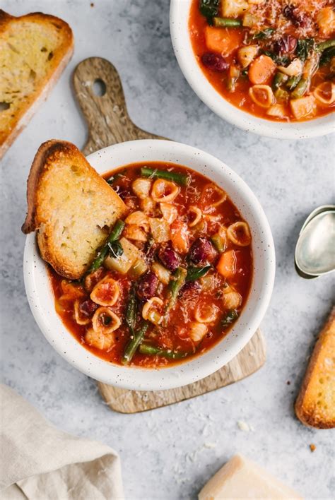 The Best Minestrone Soup Recipe Ambitious Kitchen