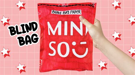Blind Bag Paper ️ Miniso 🔴 Asmr Satisfying Opening Blind Bag
