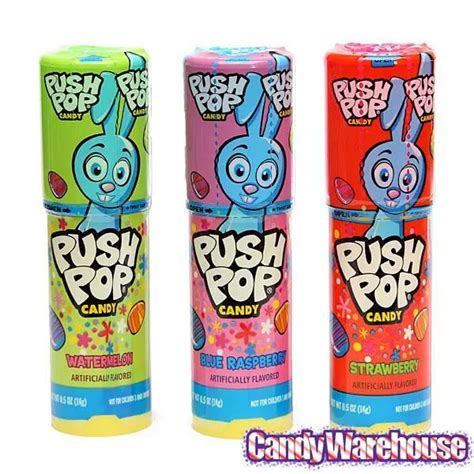Easter Candy Push Pops 24 Piece Display Salebestcandyshop