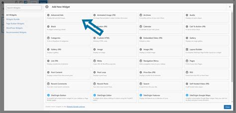 How To Insert Ads Into Websites Built With SiteOrigin Page Builder