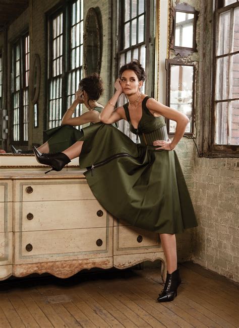 Katie Holmes Flaunt Magazine Issue 168 February 2020 • Celebmafia