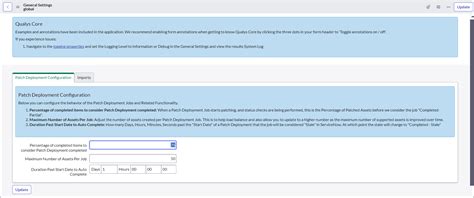 Configure Patch Deployment Settings