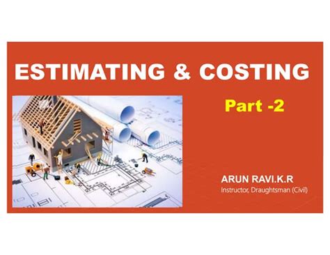 Estimating Part 2 Pdf Civil Engineering Industry Industries