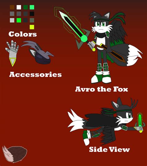 Avro The Fox Reference Sheet By Ragingfurry On Deviantart