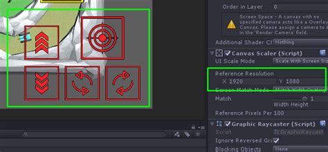 C How To Edit Reference Resolution By Script In Unity Stack Overflow
