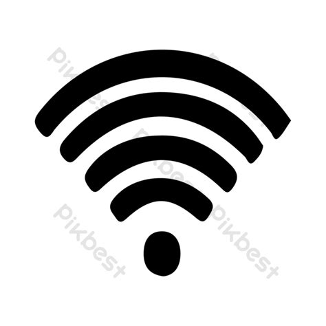 Wifi Icon Vector Art Design Png Images Eps Free Download Pikbest