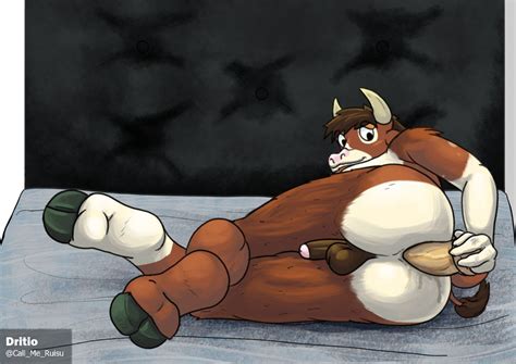 Rule 34 Anthro Anthro Only Bovid Bovine Dildo Dildo Insertion Dritio