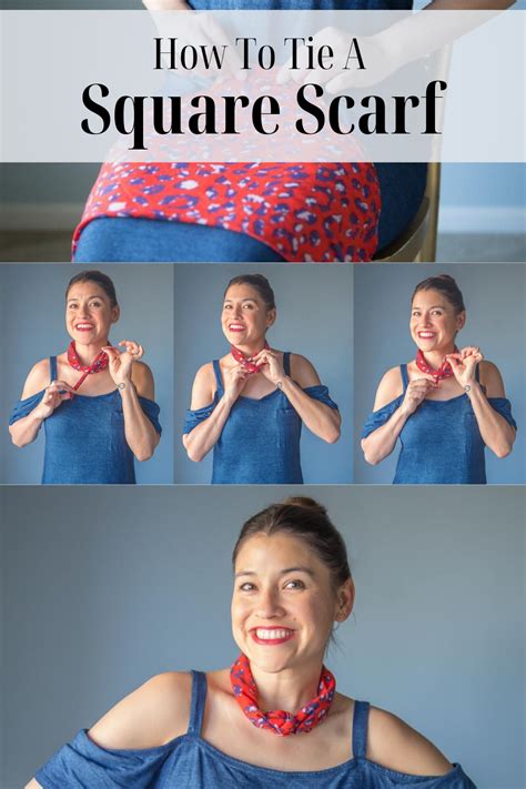 How To Tie A Bandana Into A Necklace How To Wear A Bandana As A