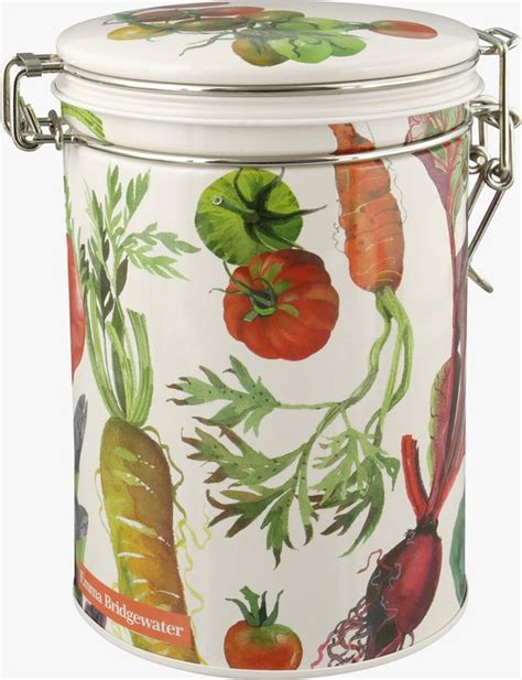 Emma Bridgewater Vegetable Garden Clip Lid Tin Westland Whole Foods